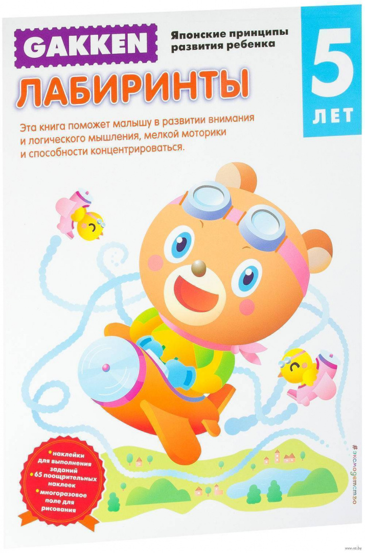 Книга Gakken. 5+ Лабиринты купить по выгодной цене в Минске, доставка почтой по Беларуси