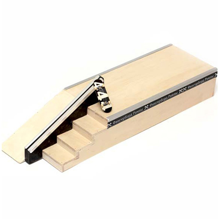 Фигура Бокс с лестницей + rail + kicker (66х20х18 см) – цена в Минске ...