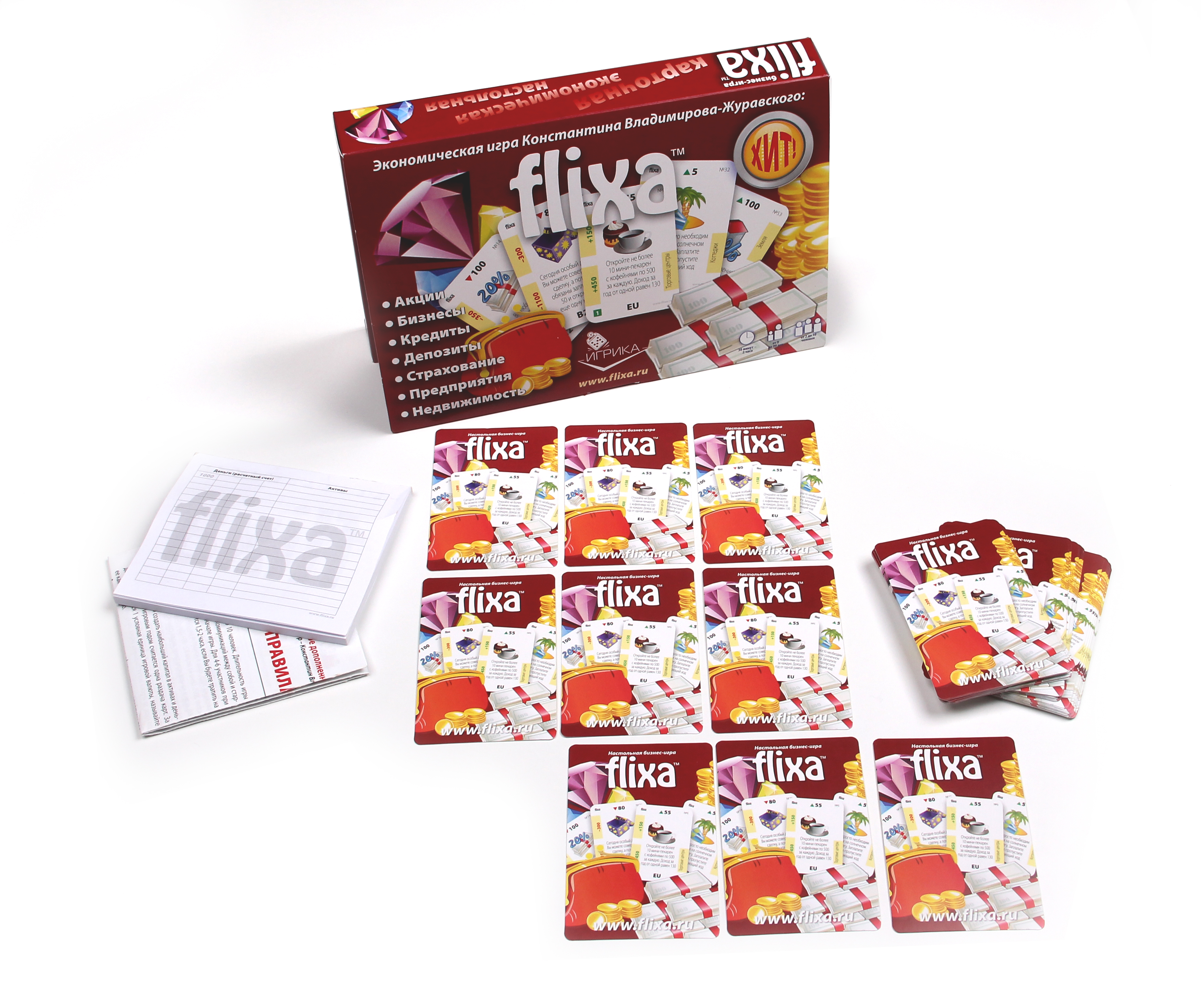 Настольная экономическая игра Фликса / Flixa Classic, цена | Минск ...